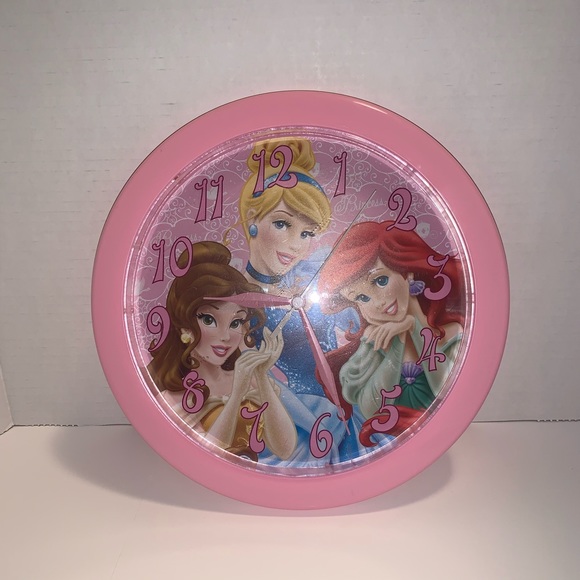 Disney | Wall Decor | Disney Princess Wall Clock | Poshmark